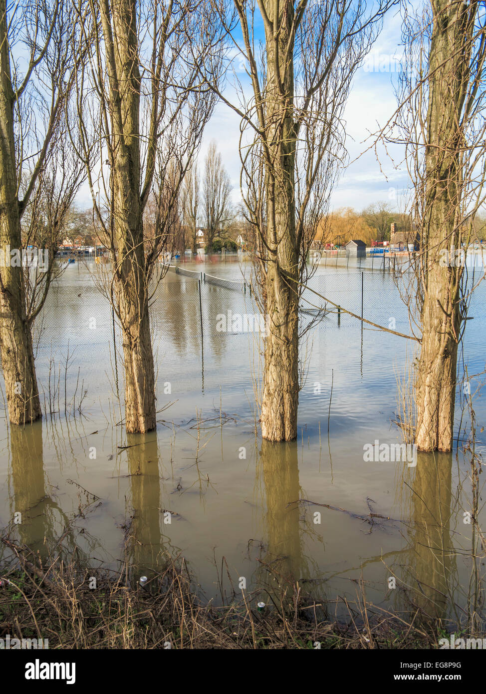 Floods in Reading Stock Photo - Alamy