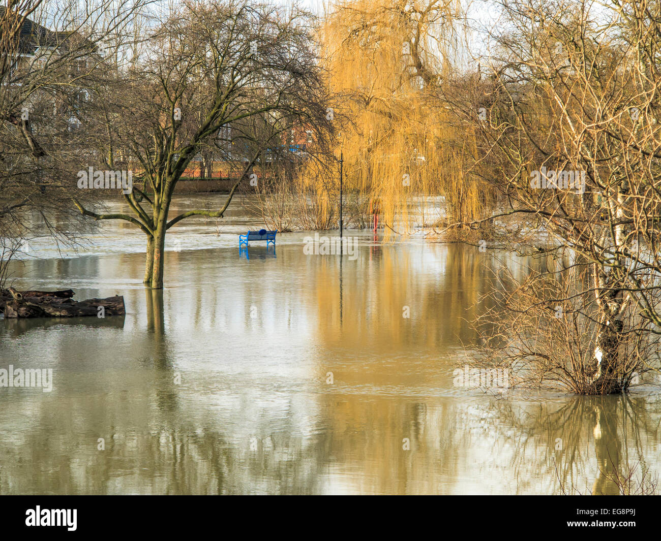 Floods in Reading Stock Photo - Alamy