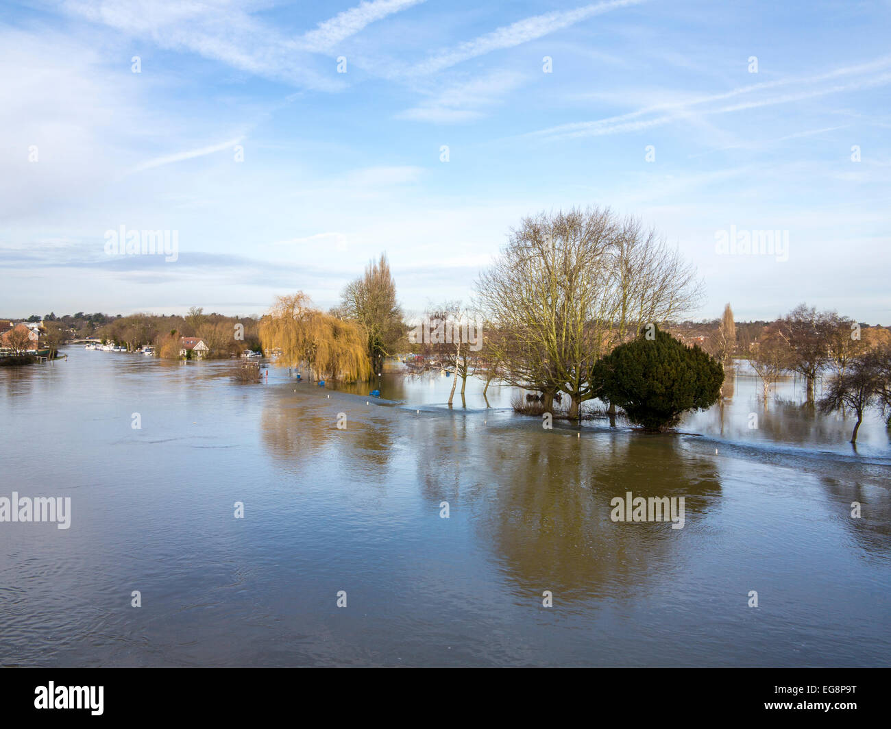 Floods in Reading Stock Photo - Alamy