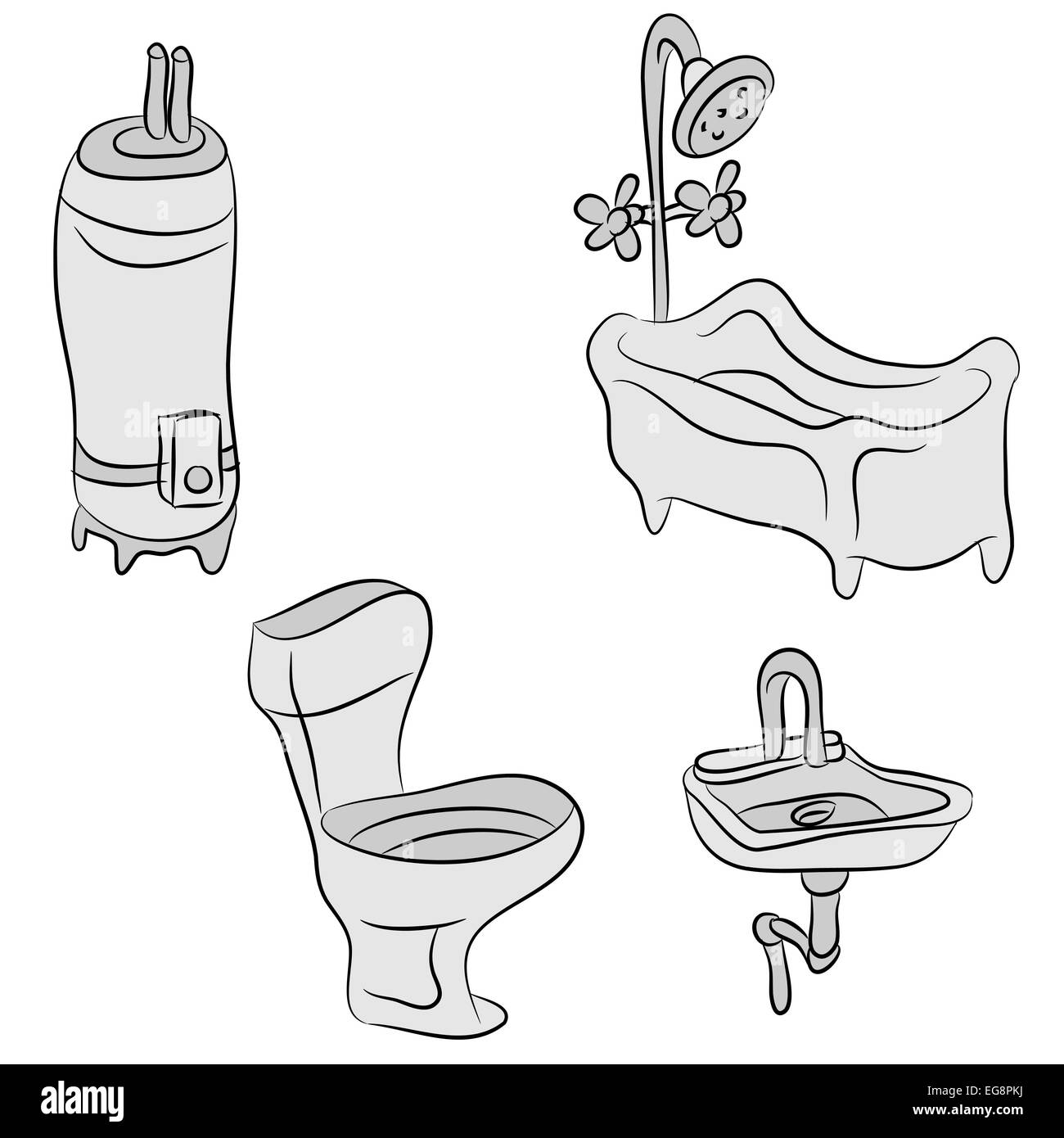 An image of a plumbing objects Stock Photo - Alamy