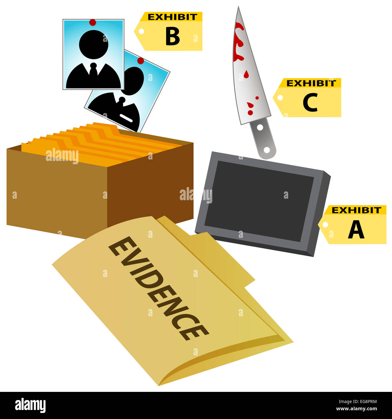 Evidence folder hi-res stock photography and images - Alamy