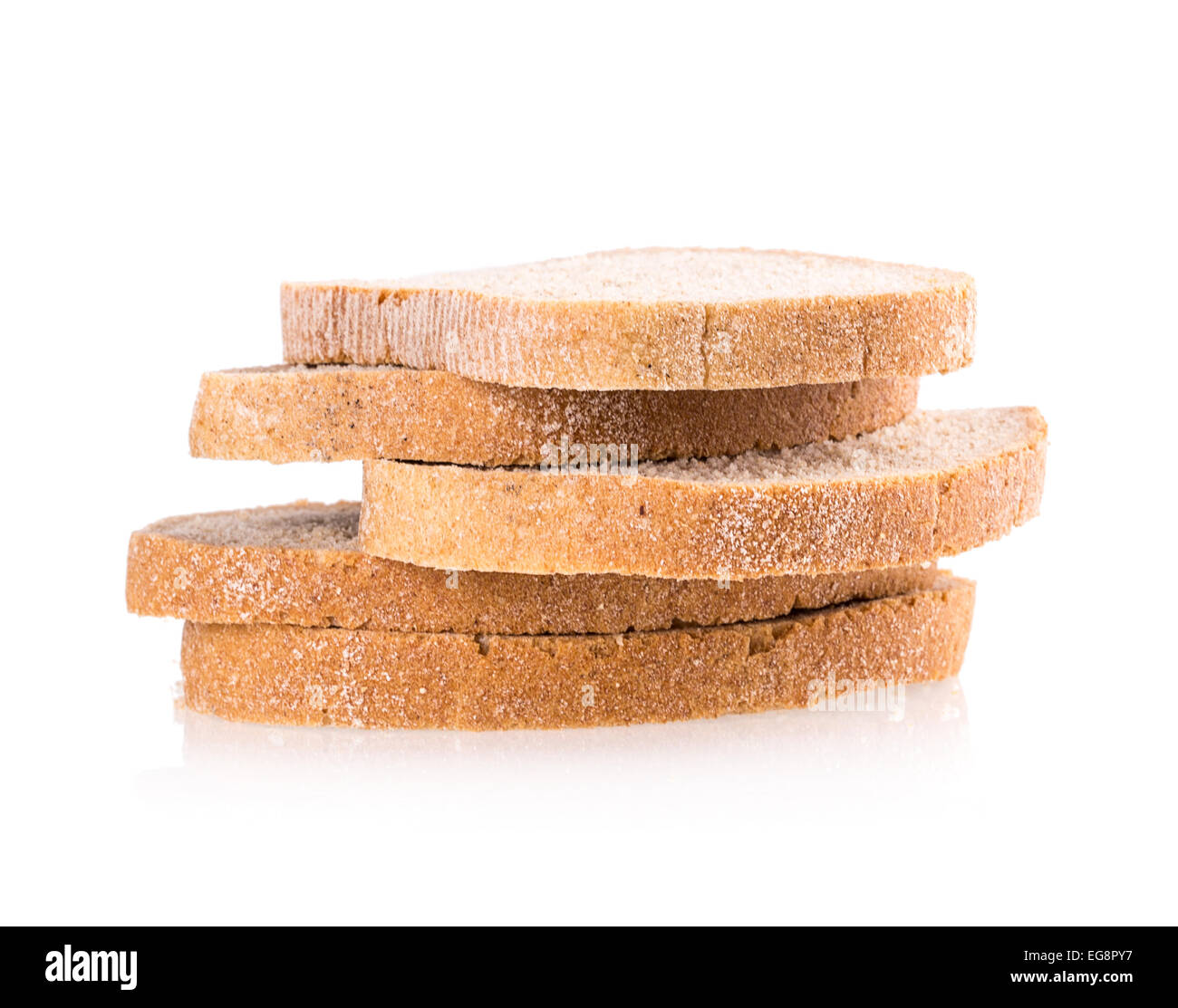bread isolated on white background Stock Photo - Alamy