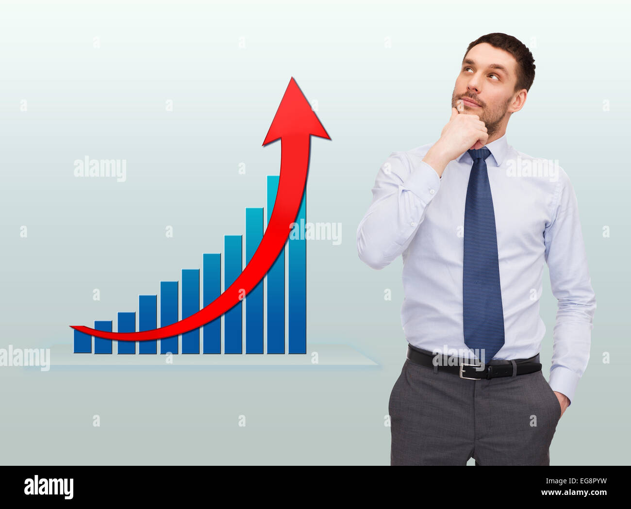 Analytics growth chart increasing hi-res stock photography and images ...