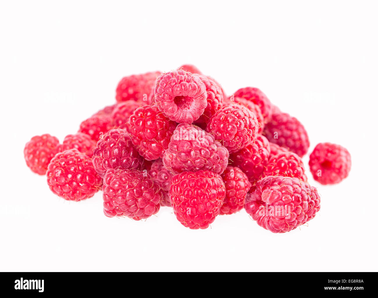 raspberry fruit isolated Stock Photo - Alamy