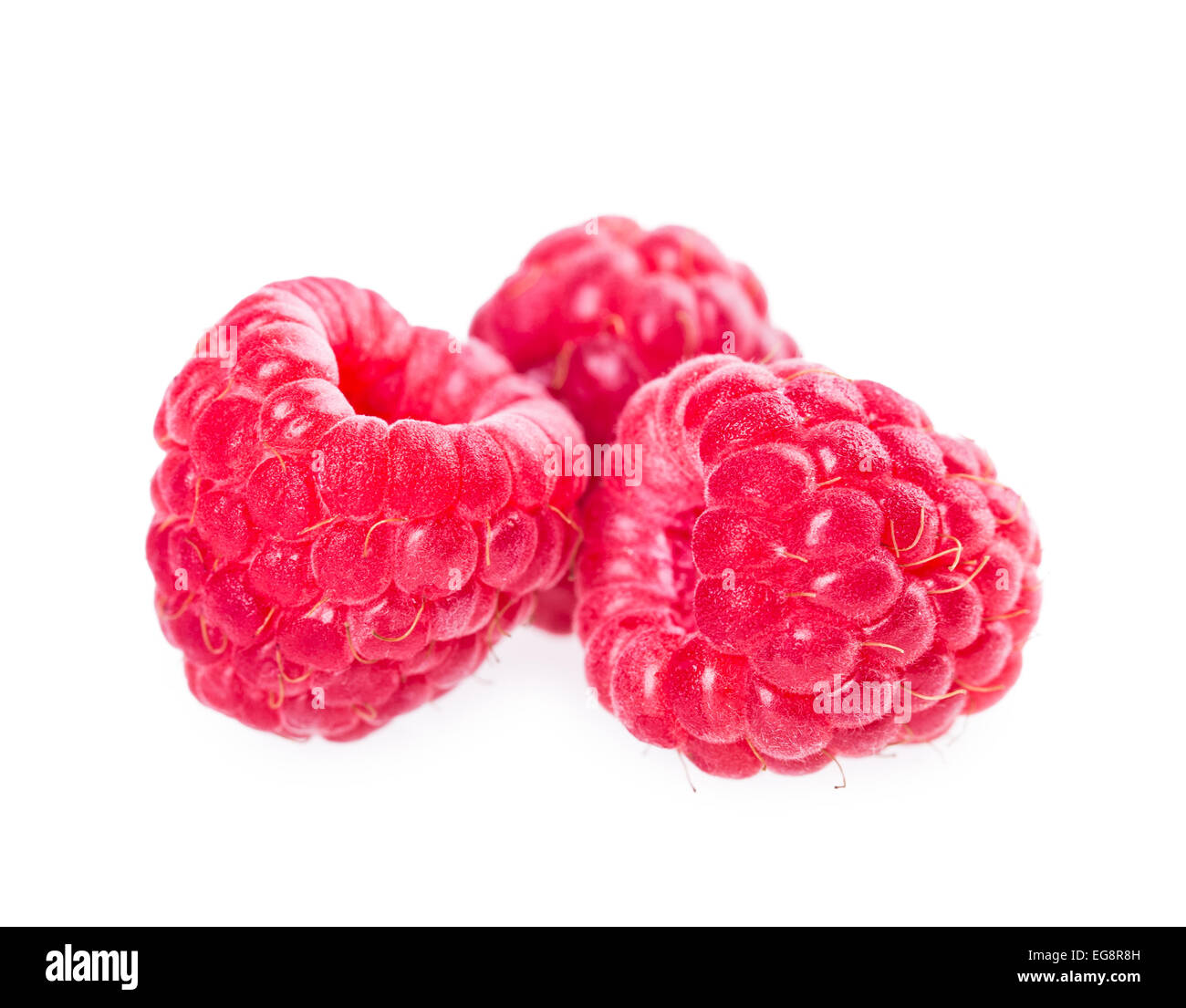 Raspberry fruit isolated Cut Out Stock Images & Pictures - Alamy
