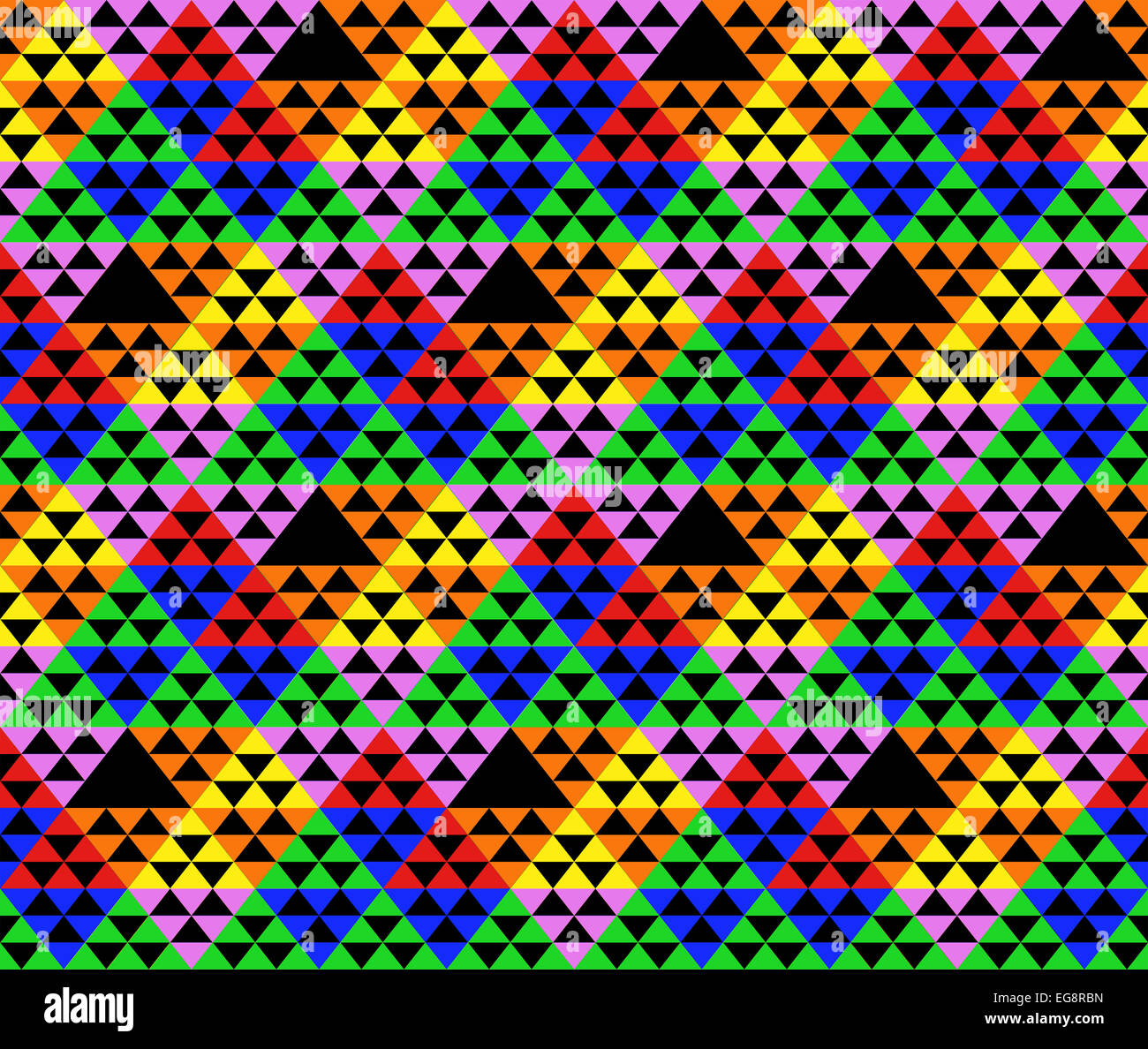 Triangle pattern hi-res stock photography and images - Alamy