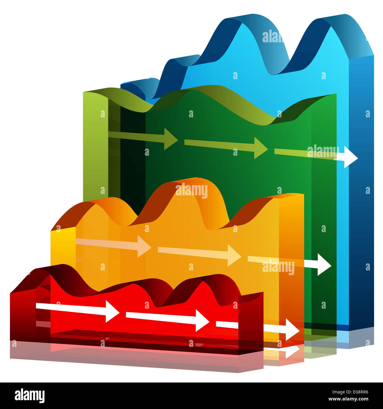 Curving design Cut Out Stock Images & Pictures - Alamy