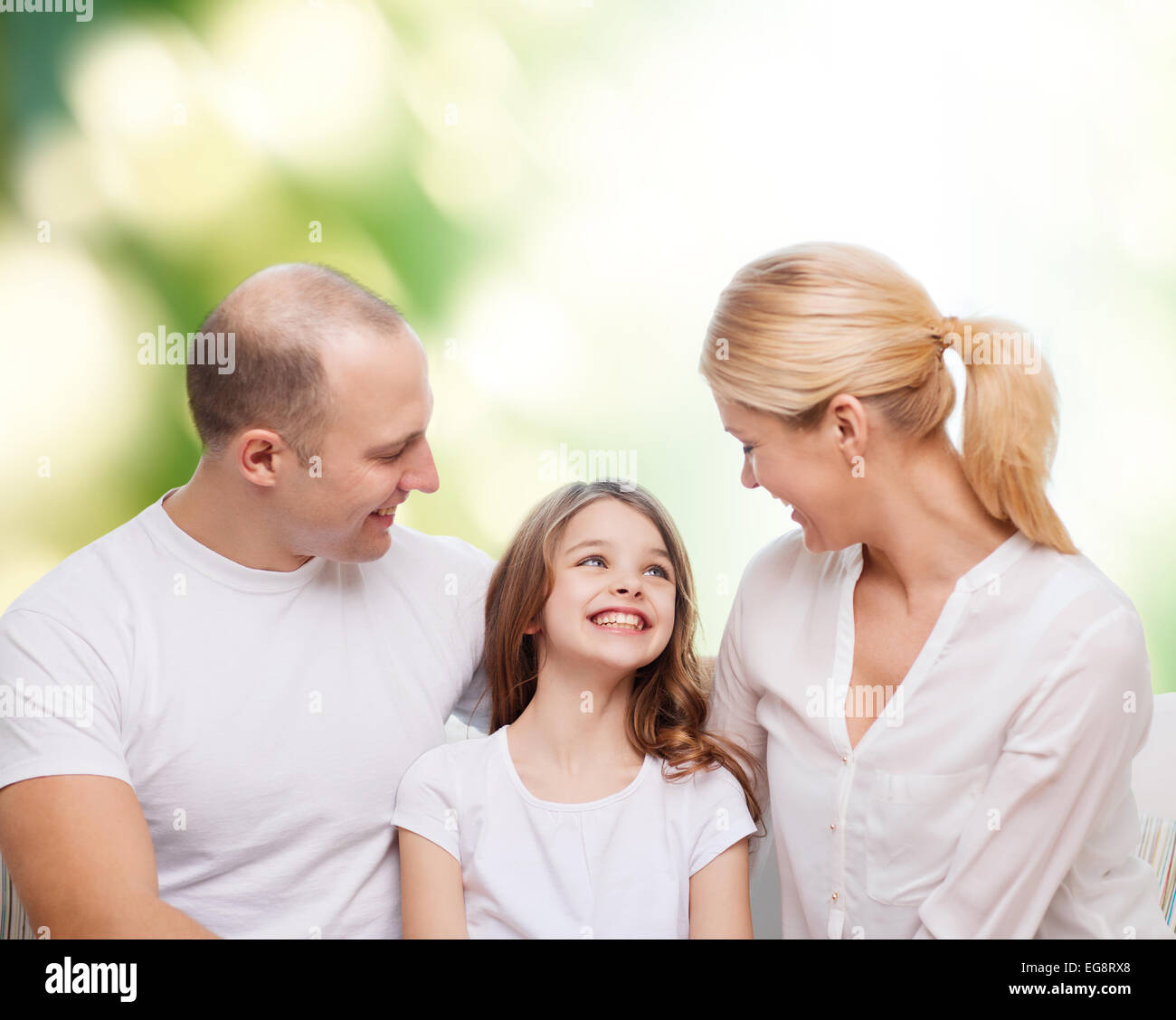 happy family at home Stock Photo - Alamy
