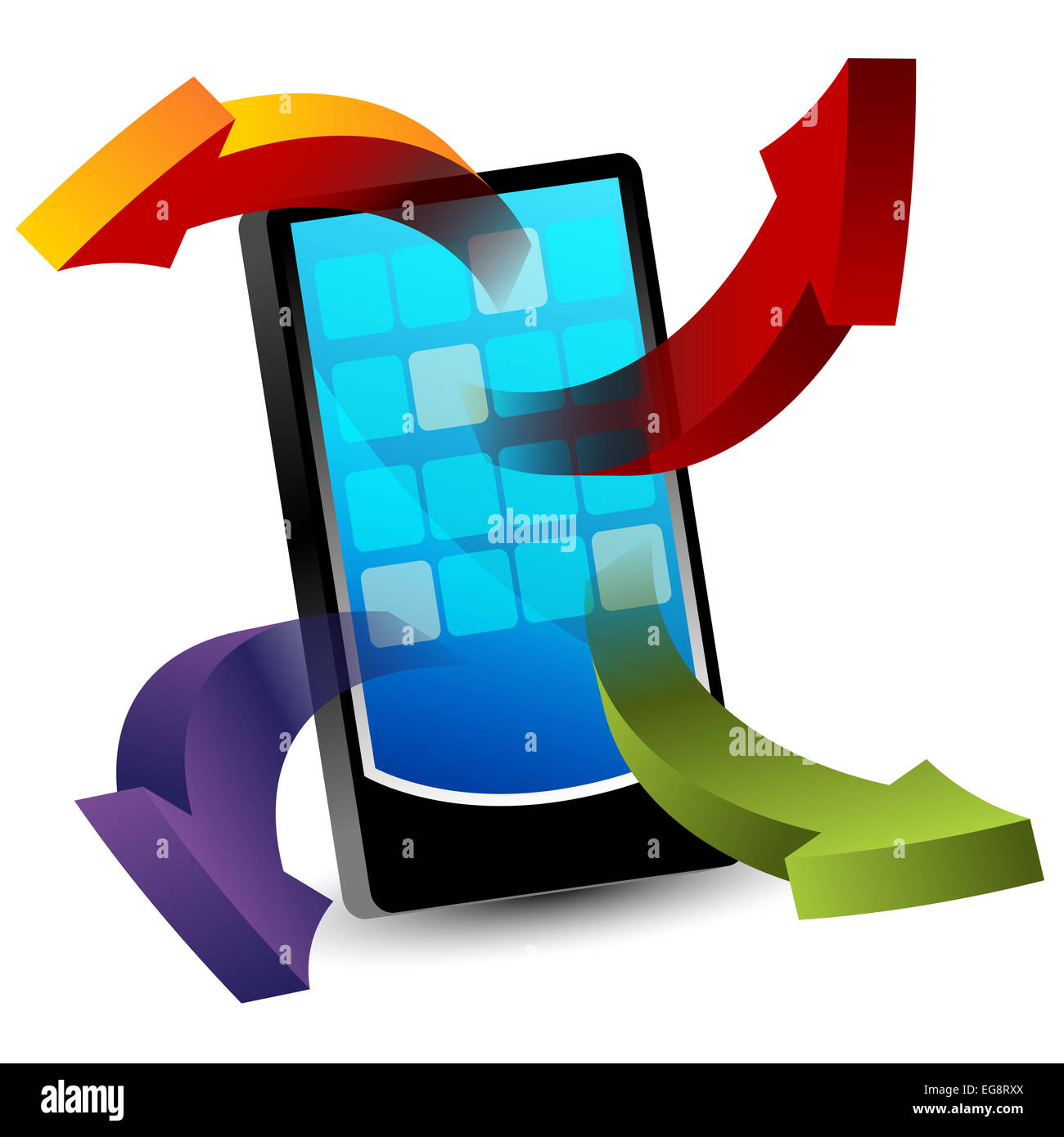 Apps 3d Cut Out Stock Images & Pictures - Alamy