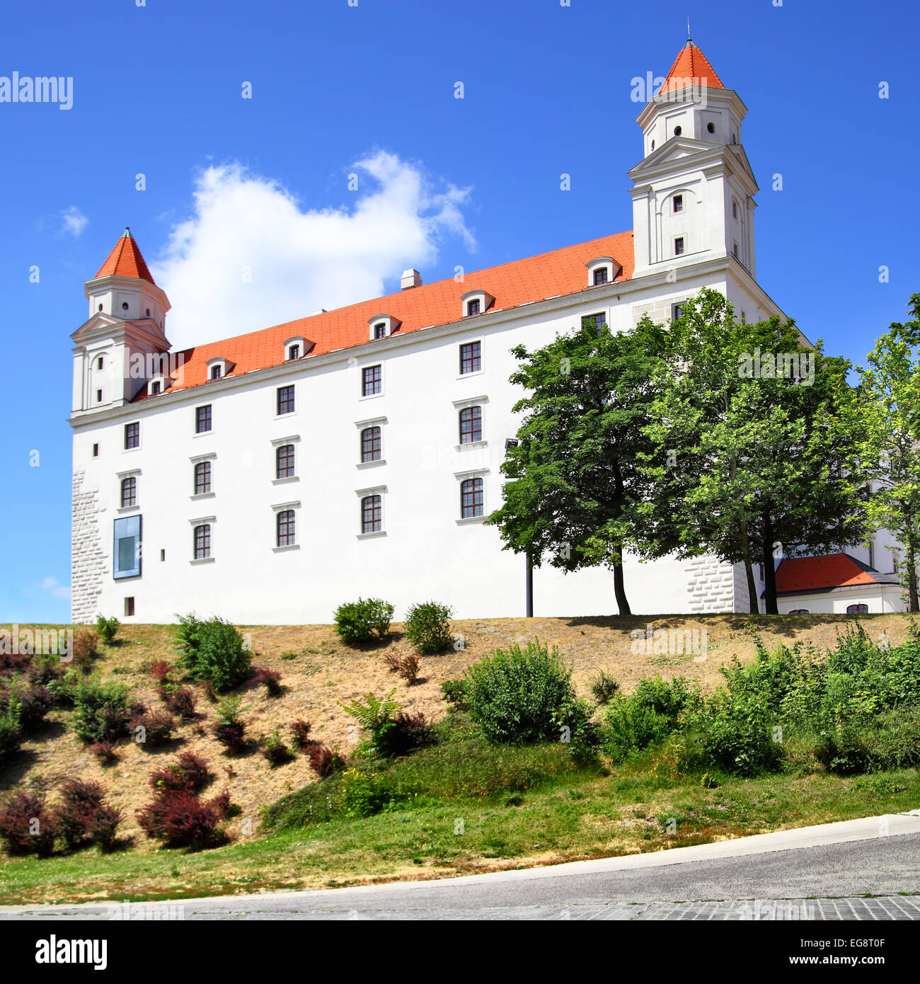 View of Bratislava Castle, Slovakia Stock Photo - Alamy