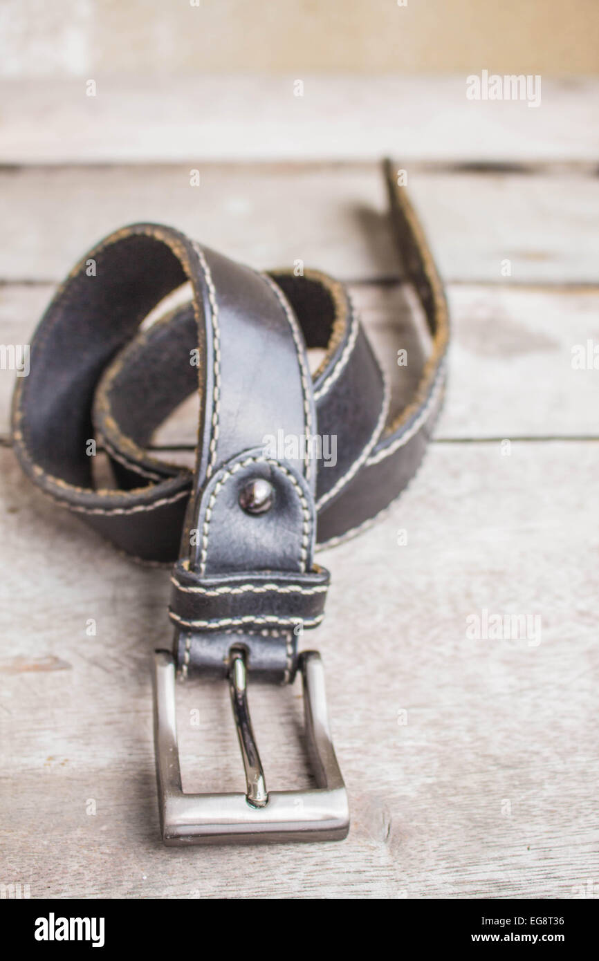 Old black belt hi-res stock photography and images - Alamy