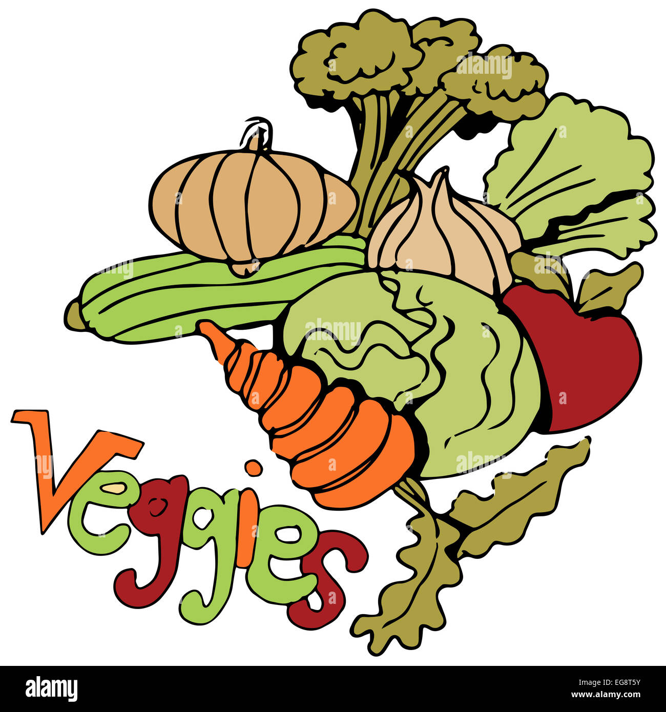 An image of a group of vegetables Stock Photo - Alamy