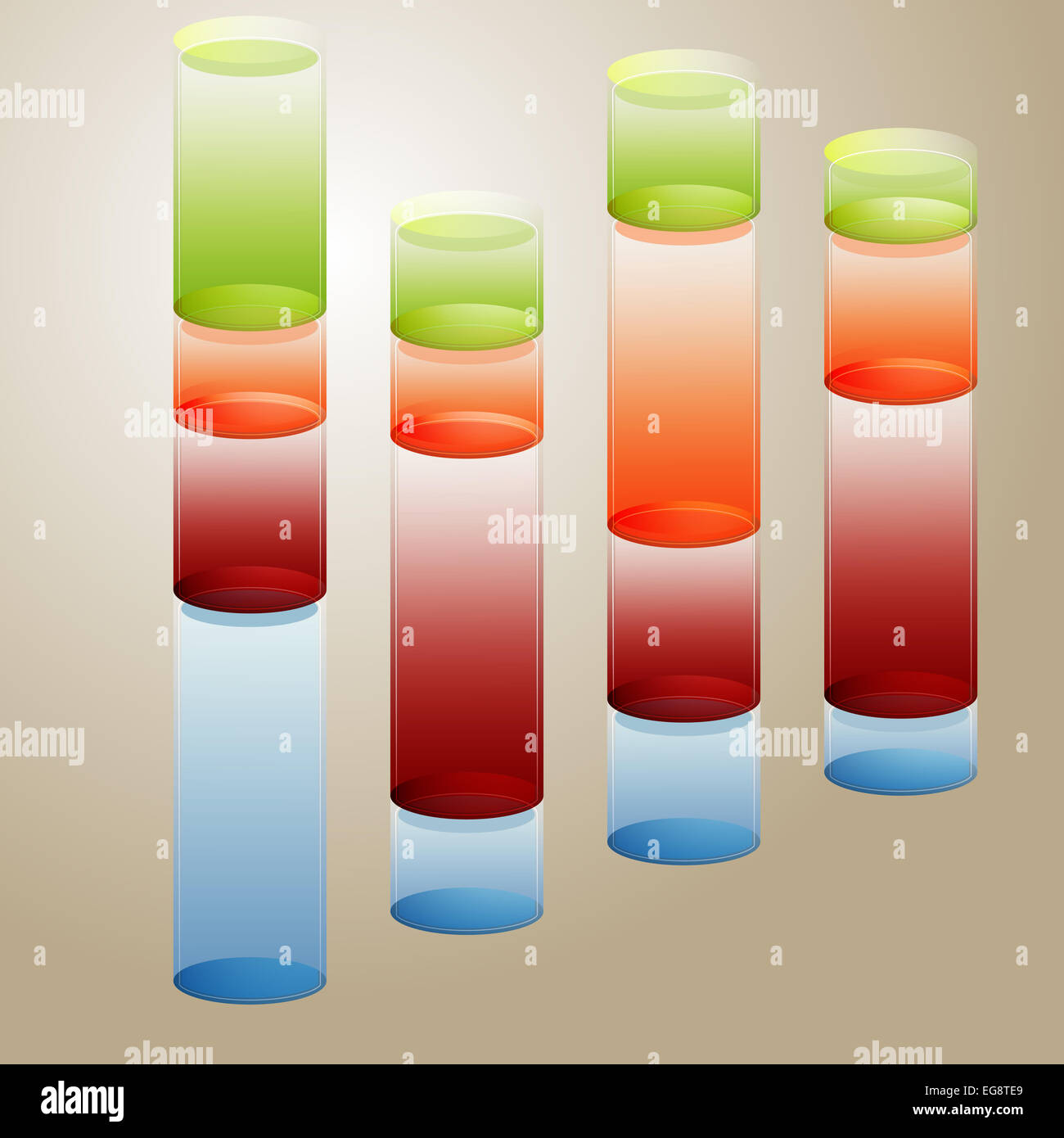 Three bars chart hi-res stock photography and images - Alamy
