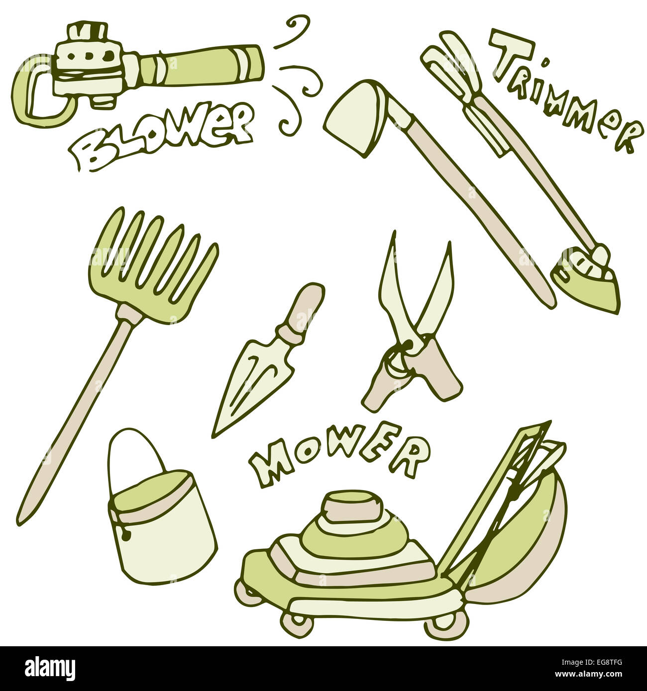 Cartoon Tools Clip Art