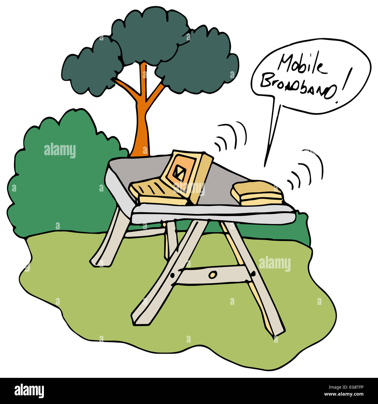 Mobile broadband device hi-res stock photography and images - Alamy