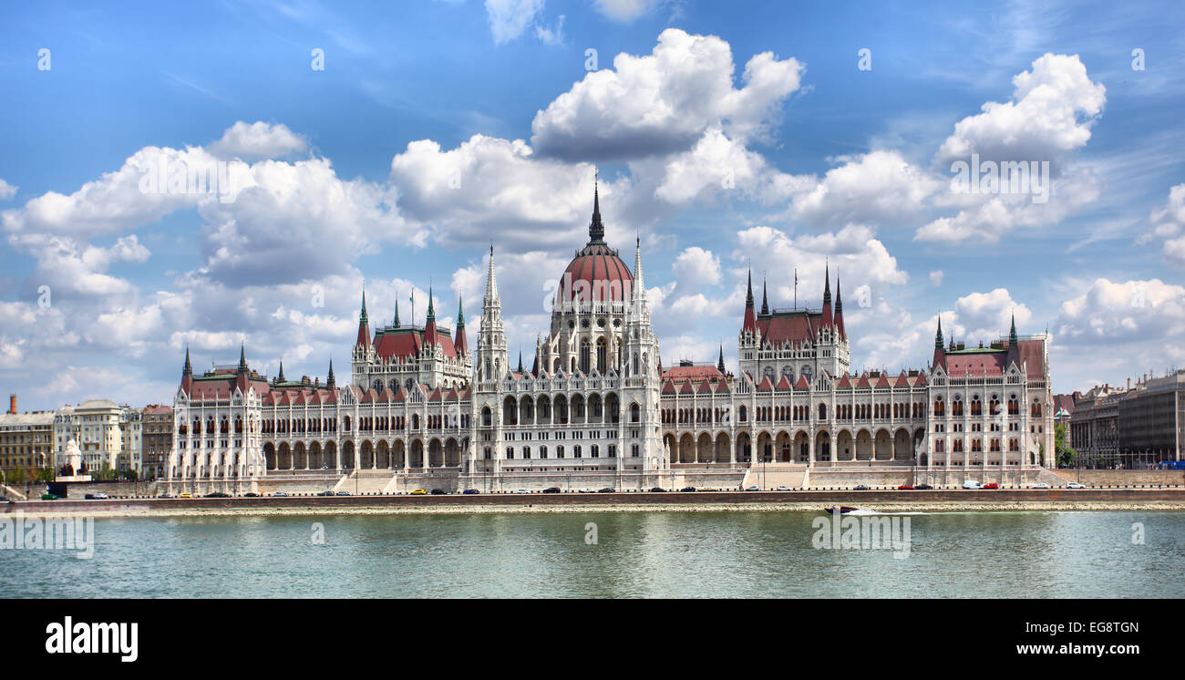 Budapest parliament view hi-res stock photography and images - Alamy