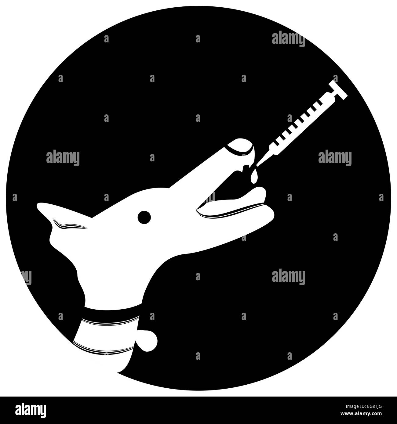 Vaccination clip art hi-res stock photography and images - Alamy