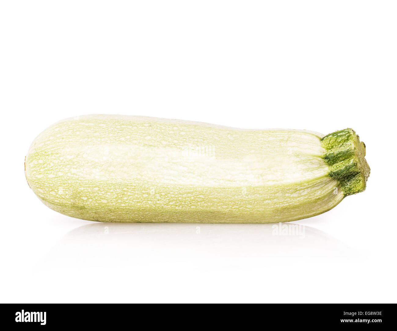zucchini isolated white green fresh background Stock Photo - Alamy