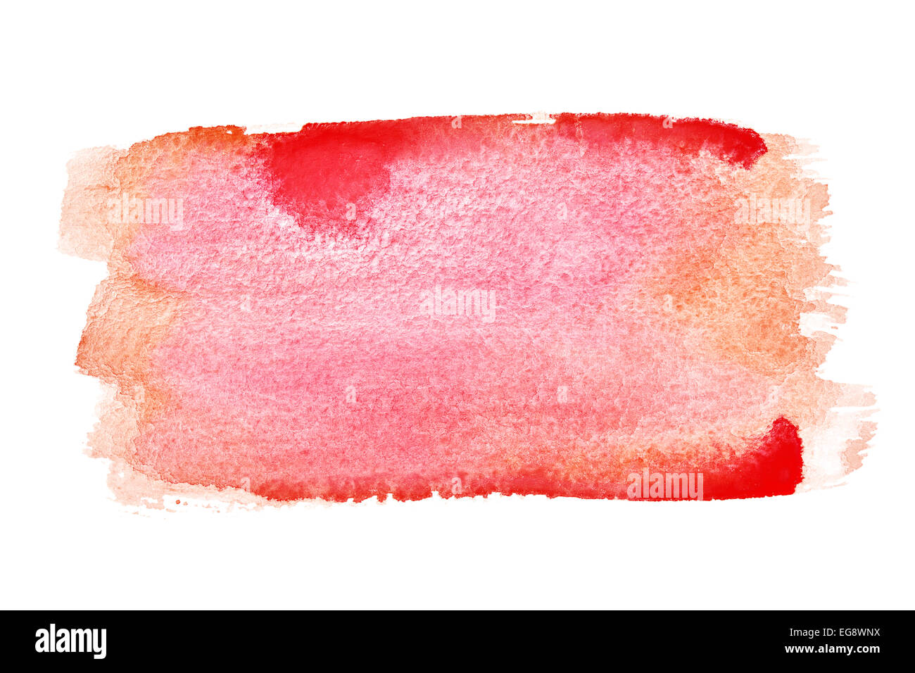 Red watercolor brush strokes - space for your own text Stock Photo - Alamy