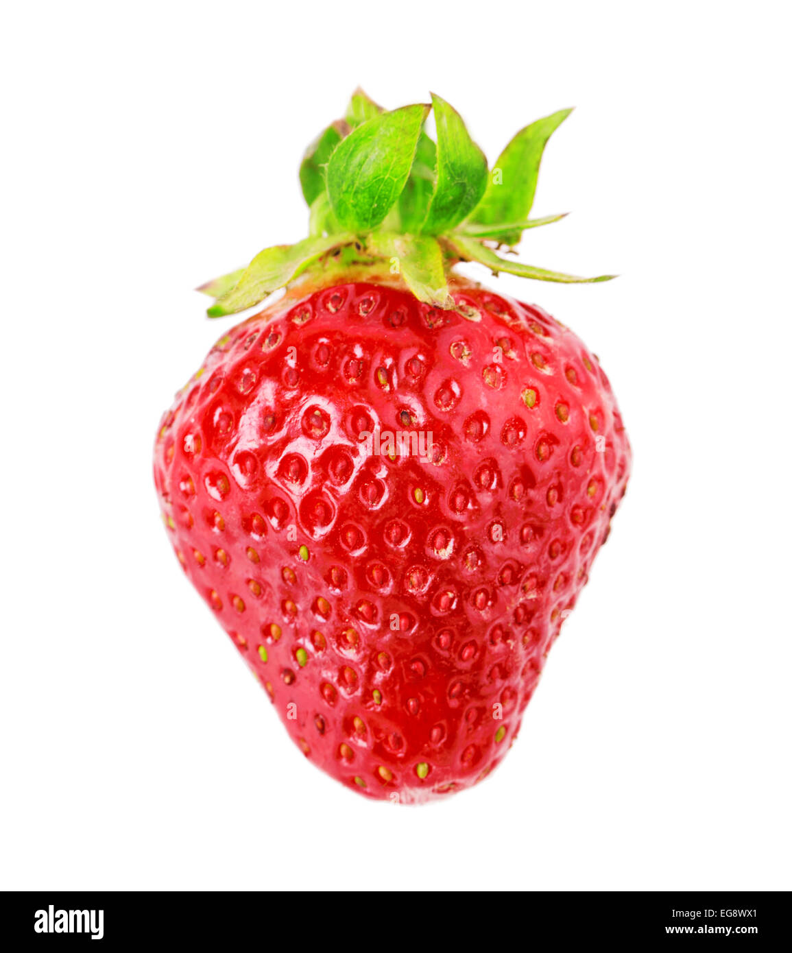 strawberry isolated white background Stock Photo - Alamy
