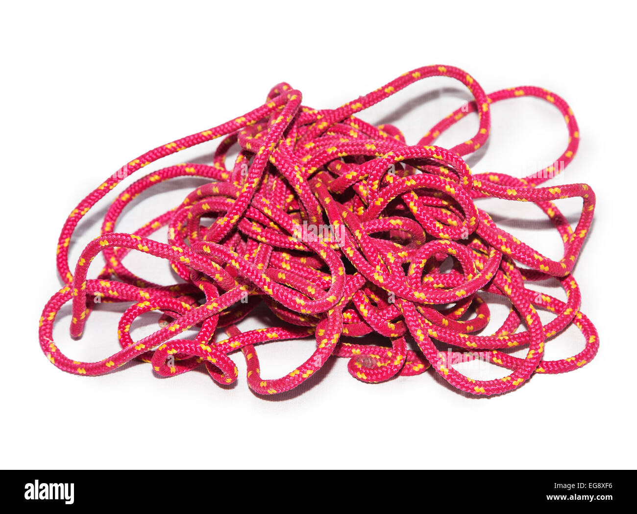 rope isolated on white background Stock Photo - Alamy