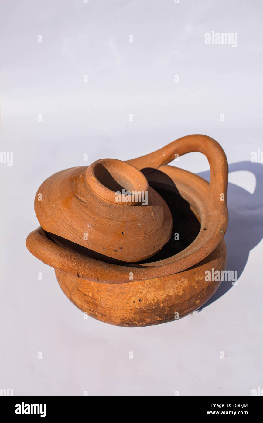 Clay pot is a product of the local in Thailand Stock Photo - Alamy