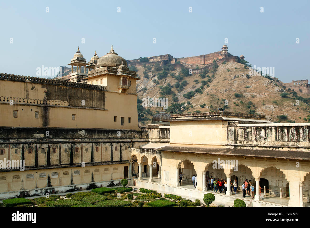 Amer fort in jaipur india hi-res stock photography and images - Alamy