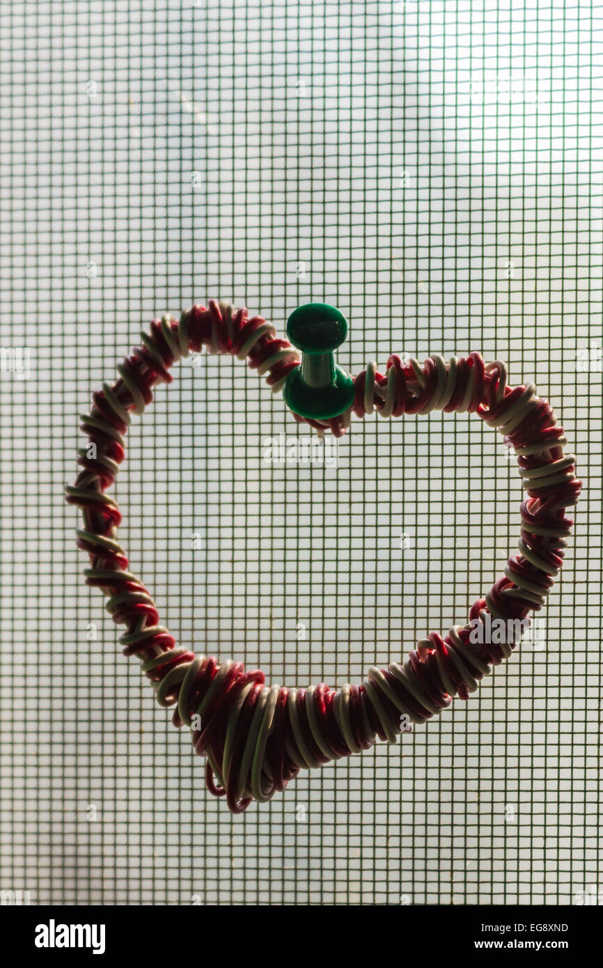 The heart symbol on the screen Stock Photo - Alamy