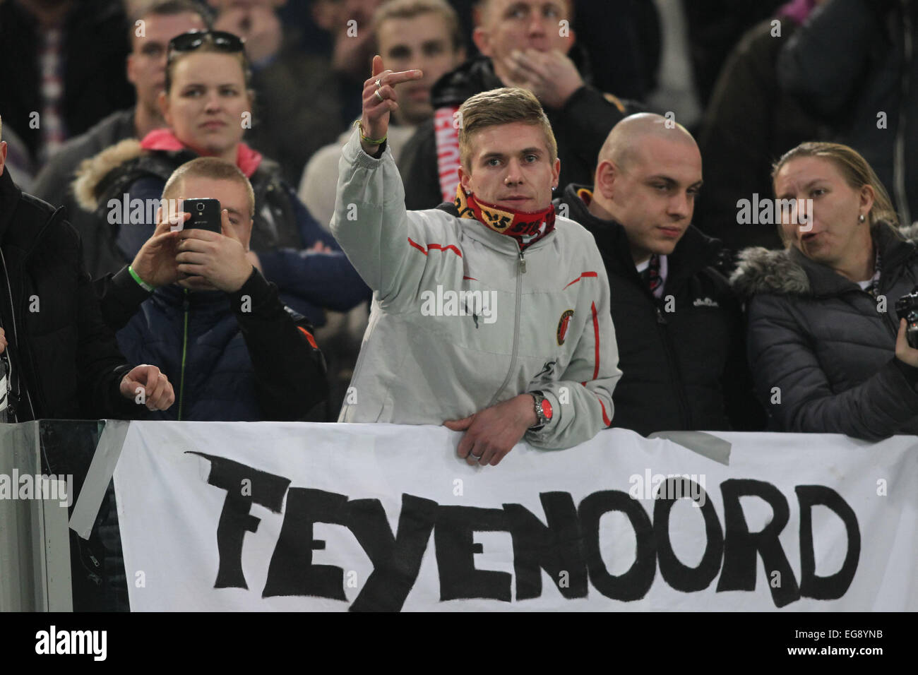 Rome, Italy. 19th February, 2015. Football / Soccer: EUROPA LEAGUE ...
