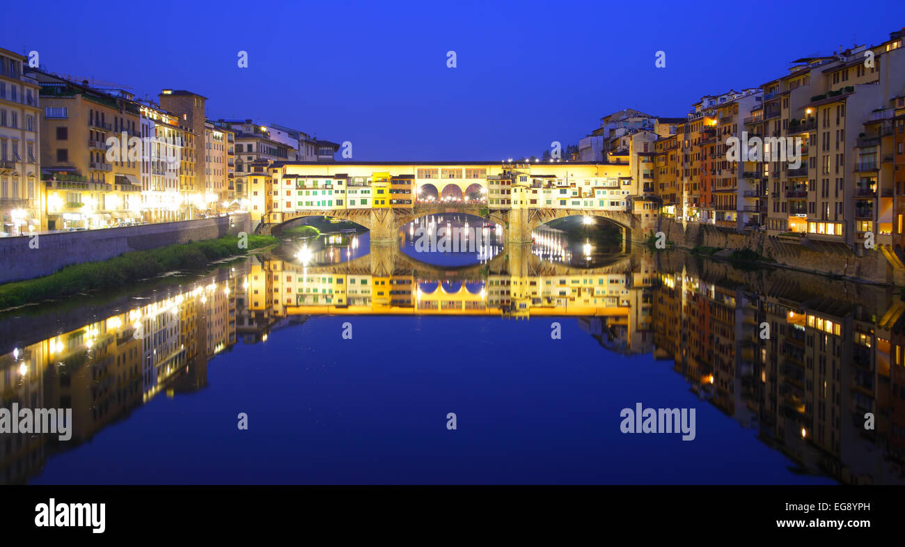 Panoramic view ponte vecchio in hi-res stock photography and images - Alamy