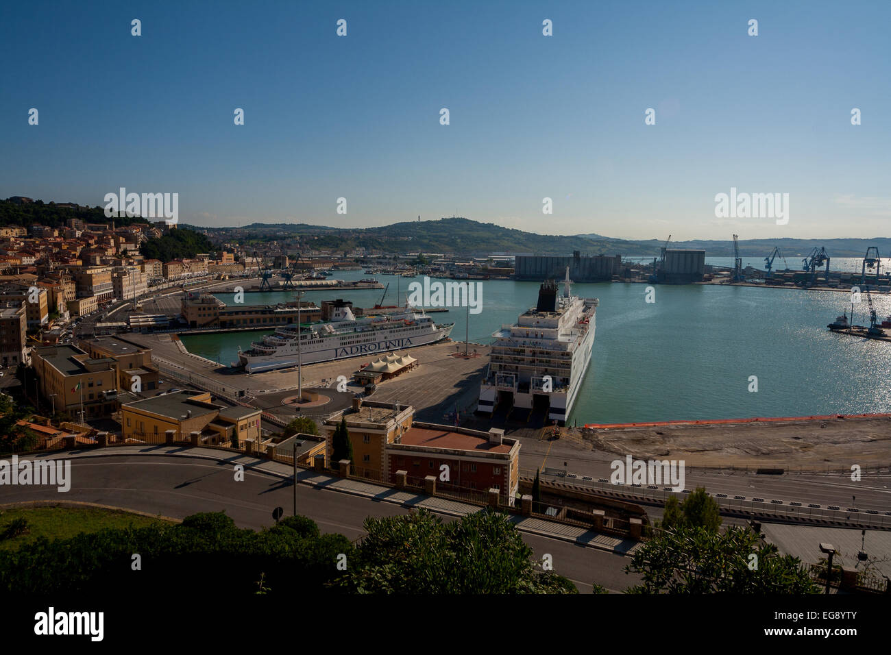 Port of Ancona, Ancona, Marche, Italy Stock Photo - Alamy