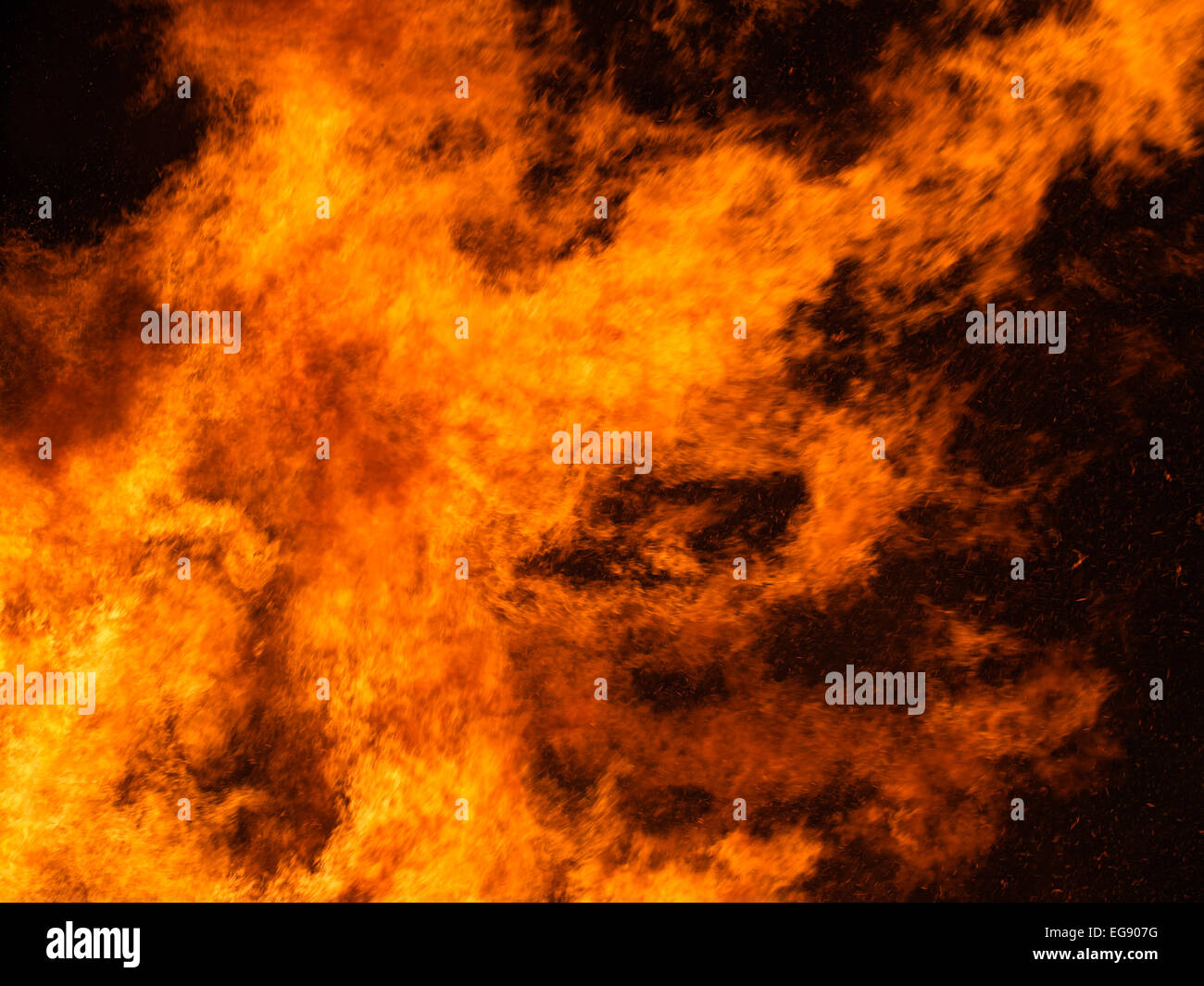 Large fire detail for background Stock Photo - Alamy
