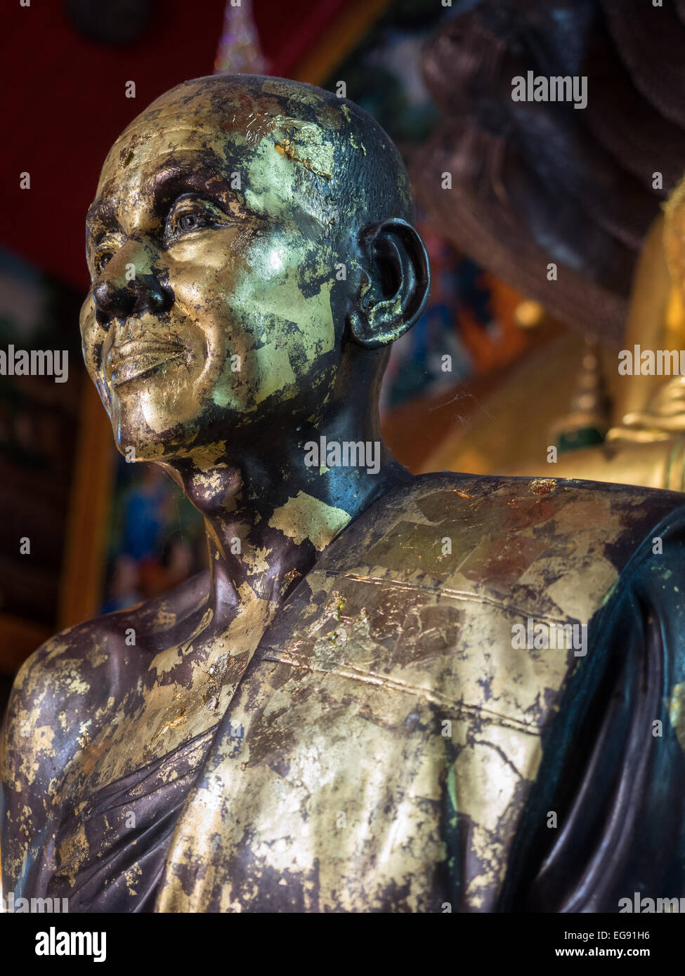 Famous Monk Statues at Doi Suthep Temple in Chiang Mai, Thailand Stock ...