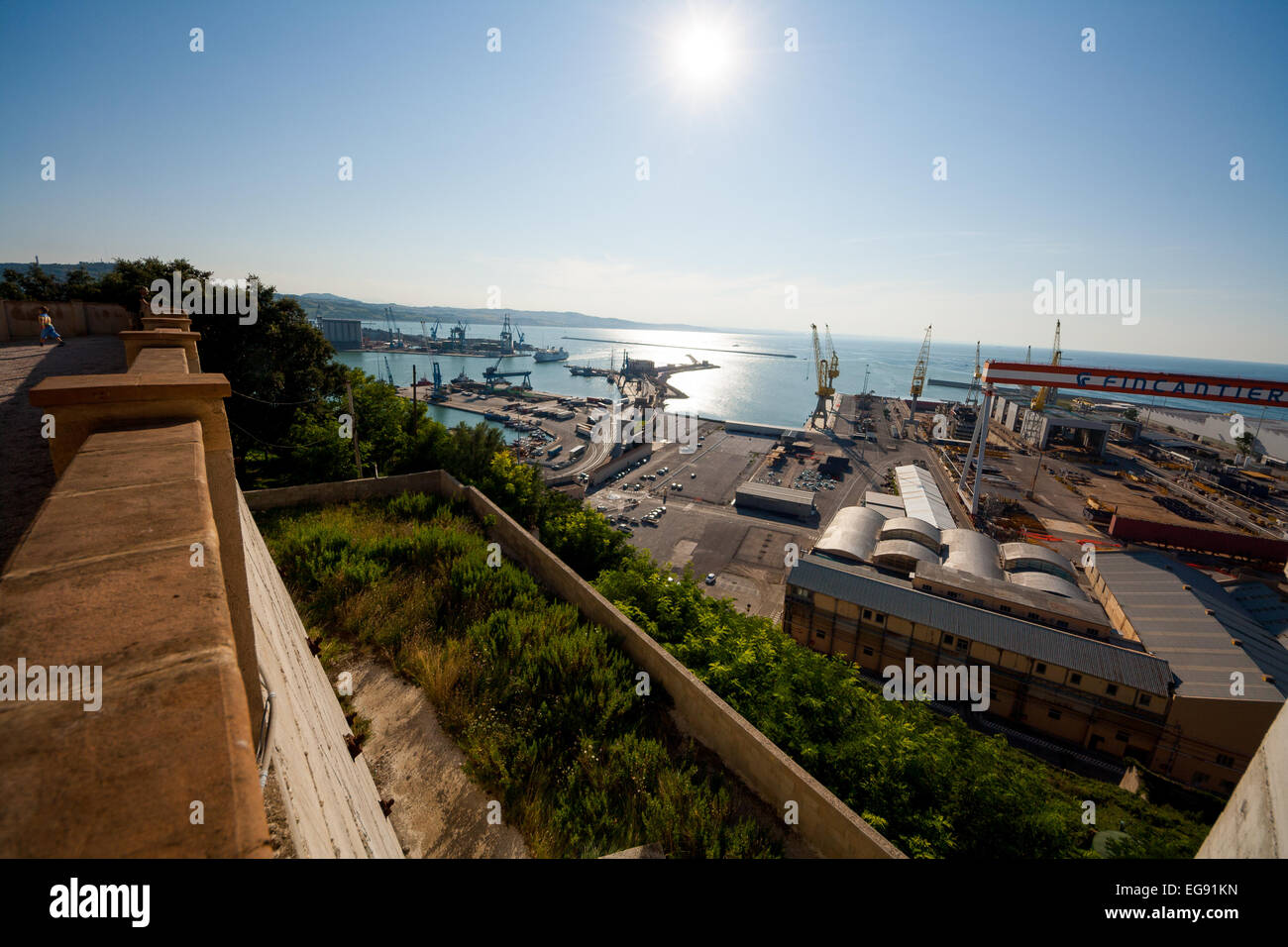 Commercial port of ancona hi-res stock photography and images - Alamy