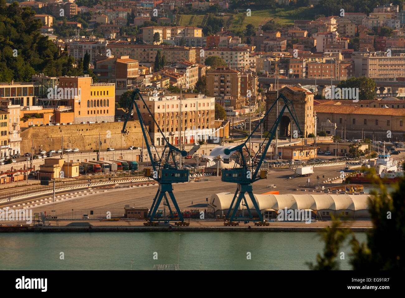 Port of Ancona, Ancona, Marche, Italy Stock Photo - Alamy
