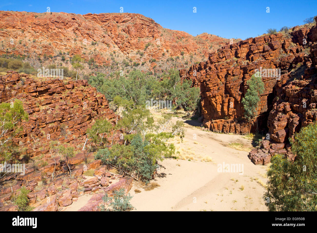 Trephina Gorge in the East MacDonnell Ranges Stock Photo - Alamy