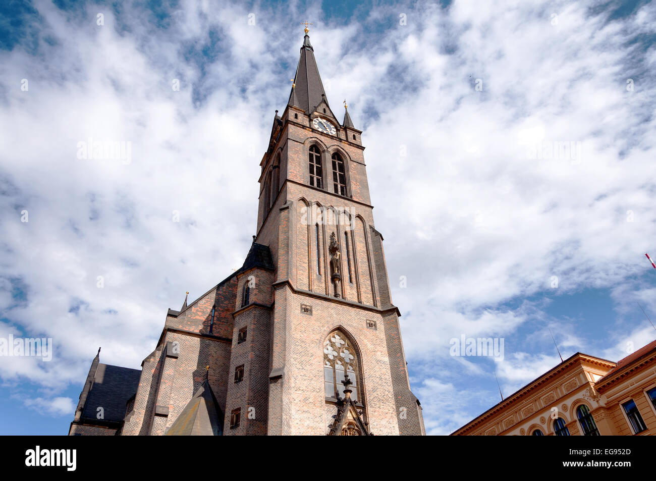Old catholic church in prague hi-res stock photography and images - Alamy