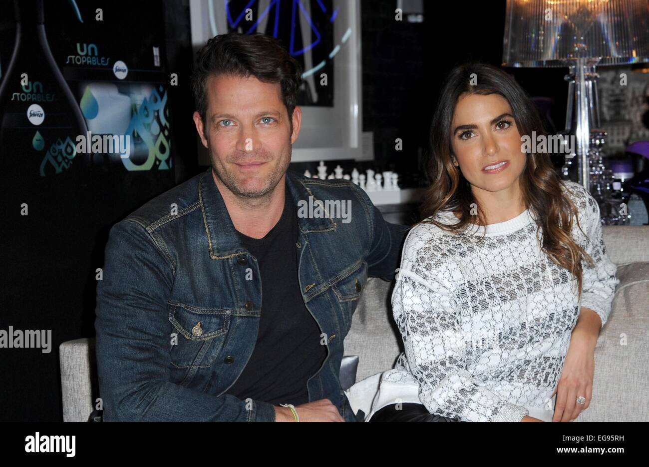 New York, NY, USA. 19th Feb, 2015. Nikki Reed, Nate Berkus at arrivals ...