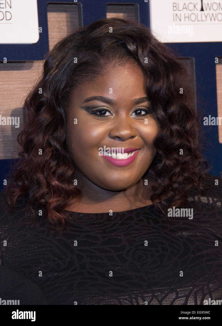 Los Angeles, California, USA. 19th Feb, 2015. Raven Goodwin attends The ...