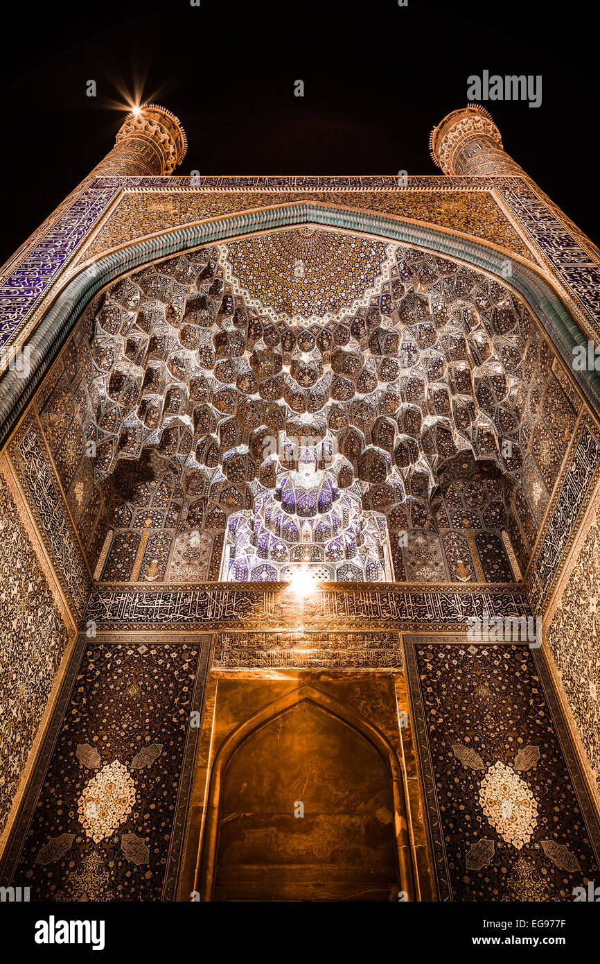 Shah mosque in Isfahan, Iran Stock Photo - Alamy