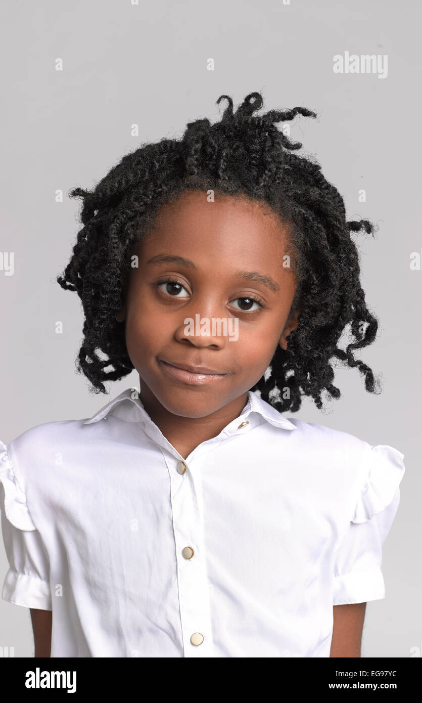 Photo Session with 7 Year Old Stock Photo - Alamy