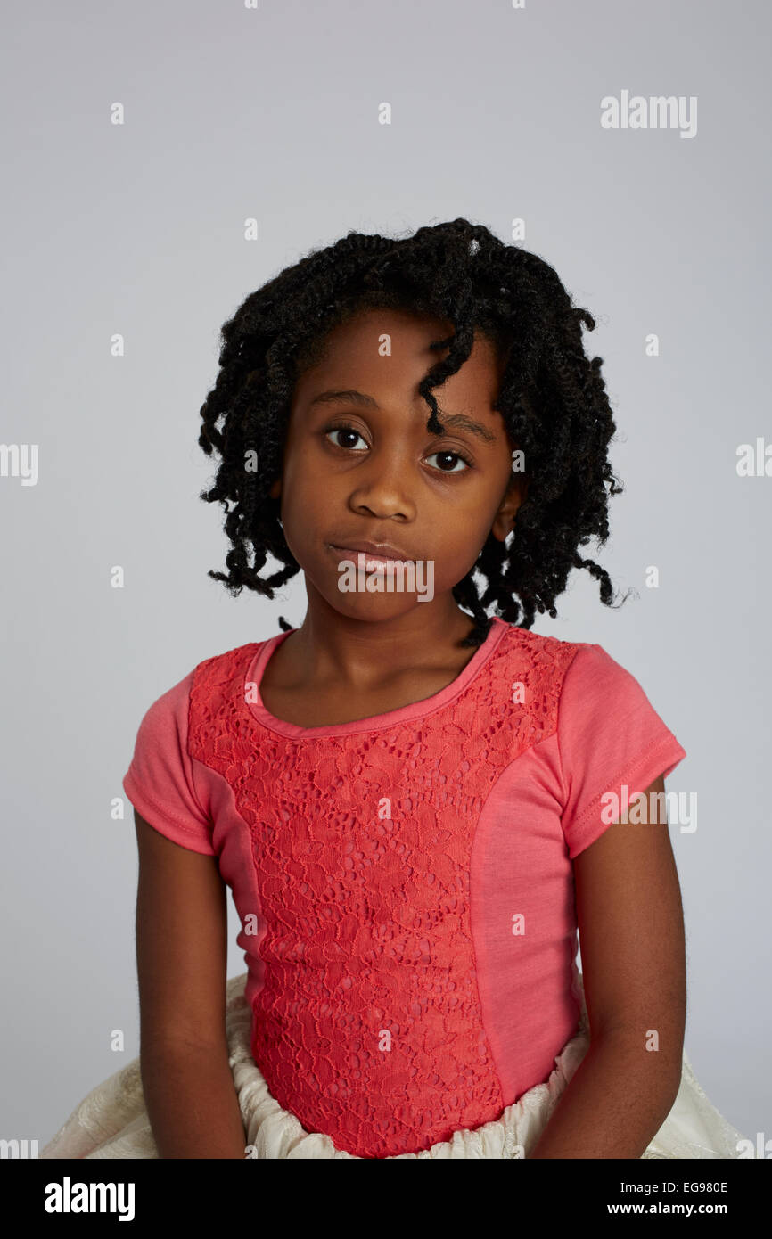 Photo Session with 7 Year Old Stock Photo - Alamy