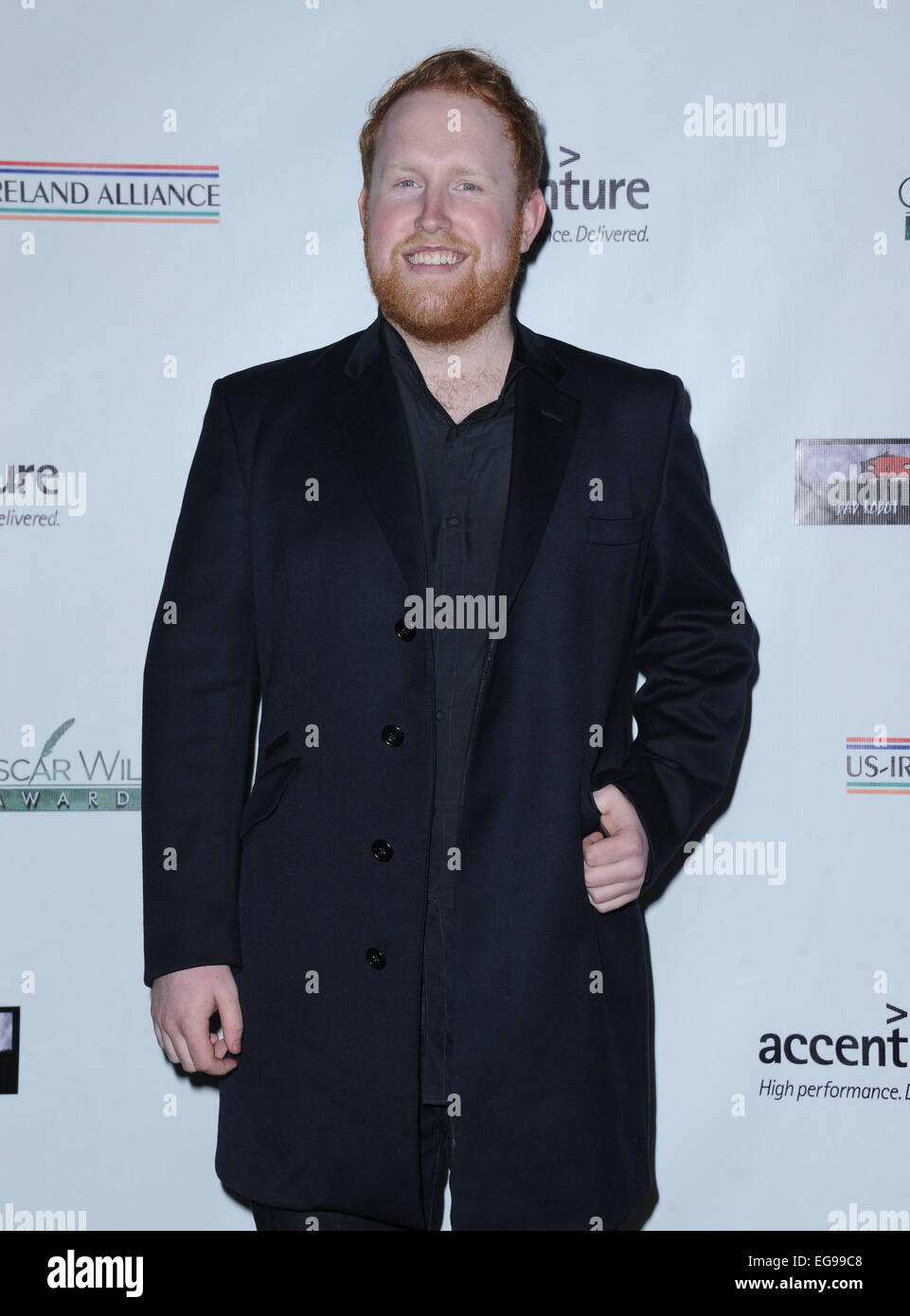 Los Angeles, California, USA. 19th Feb, 2015. Gavin James attending the ...