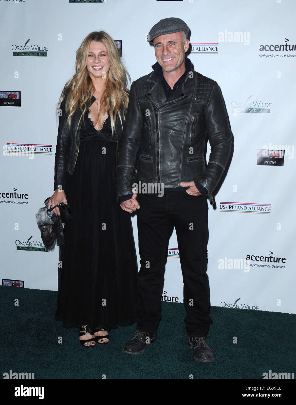 Los Angeles, California, USA. 19th Feb, 2015. Tim Murphy, Caitlin ...