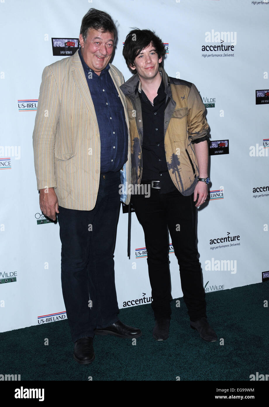 Los Angeles, California, USA. 19th Feb, 2015. Stephen Fry, Husband ...