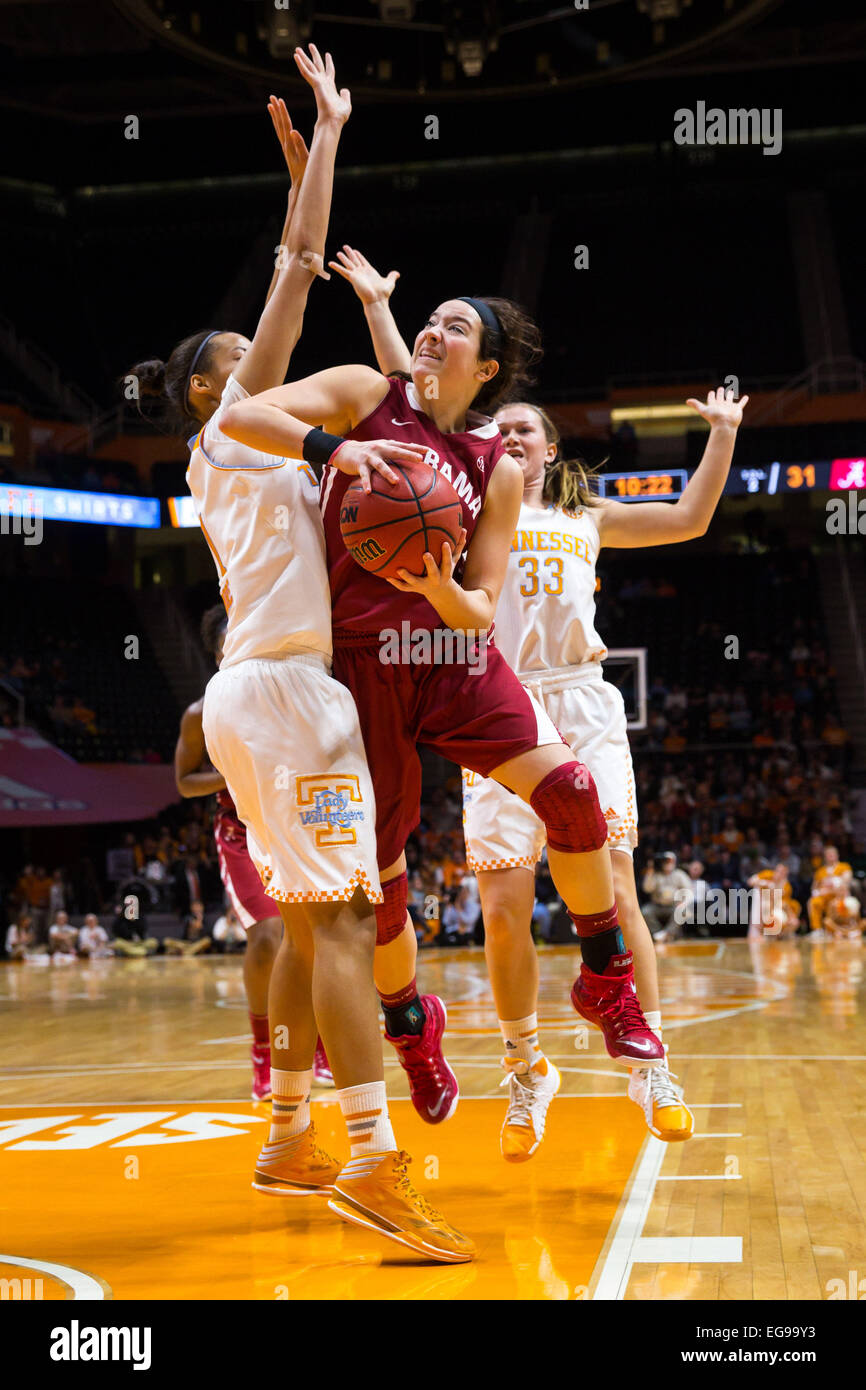 February 19, 2015: Hannah Cook #11 of the Alabama Crimson Tide shoots ...