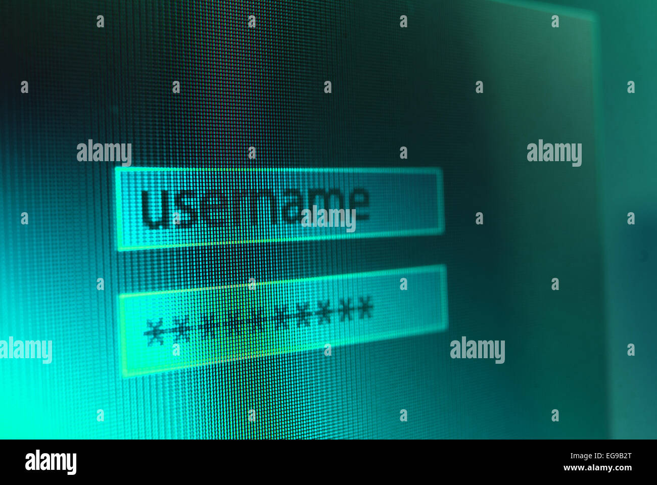 Username password hi-res stock photography and images - Alamy