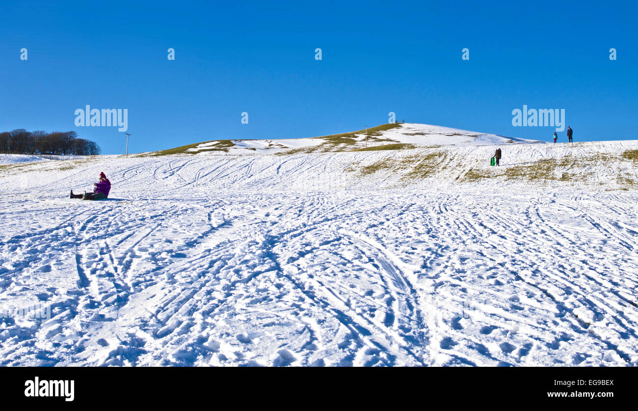 Child enjoys snow hi-res stock photography and images - Alamy