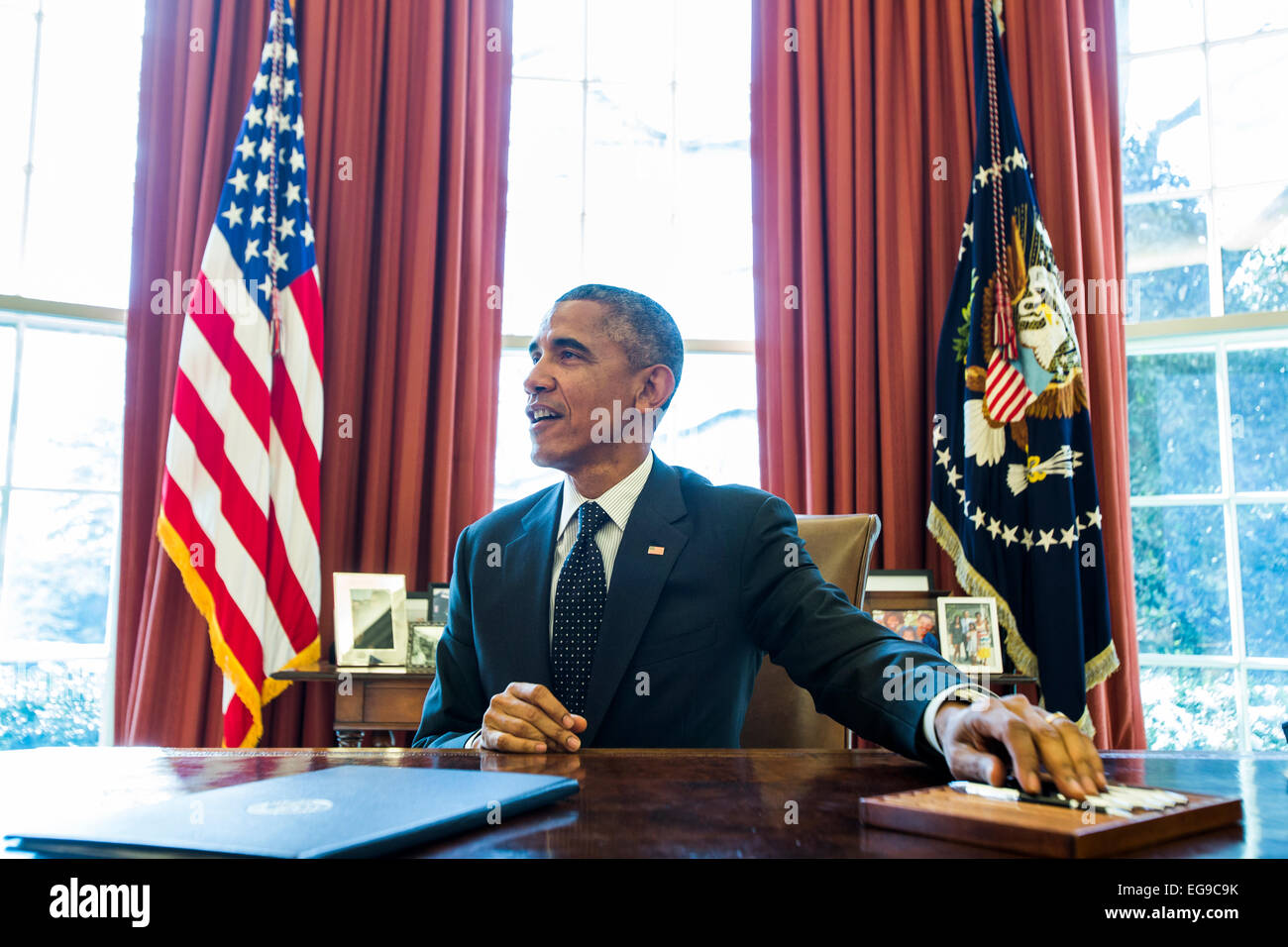 Washington, DC, USA. 19th Feb, 2015. US President Barack Obama ...
