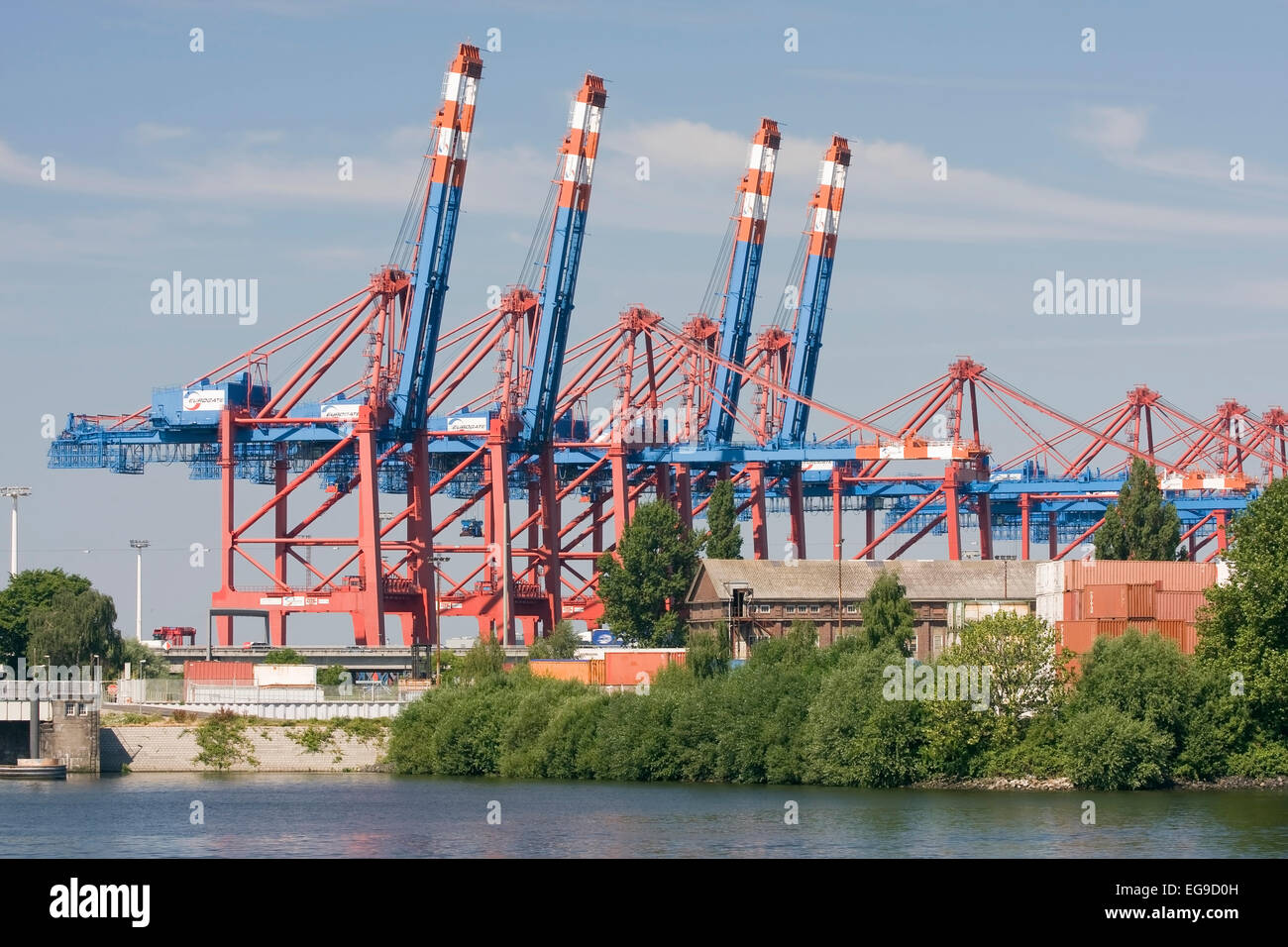 Containerterminal eurogate hi-res stock photography and images - Alamy